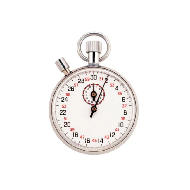 Kelsun Stopwatch - Precision Mechanical Timer with Pause
