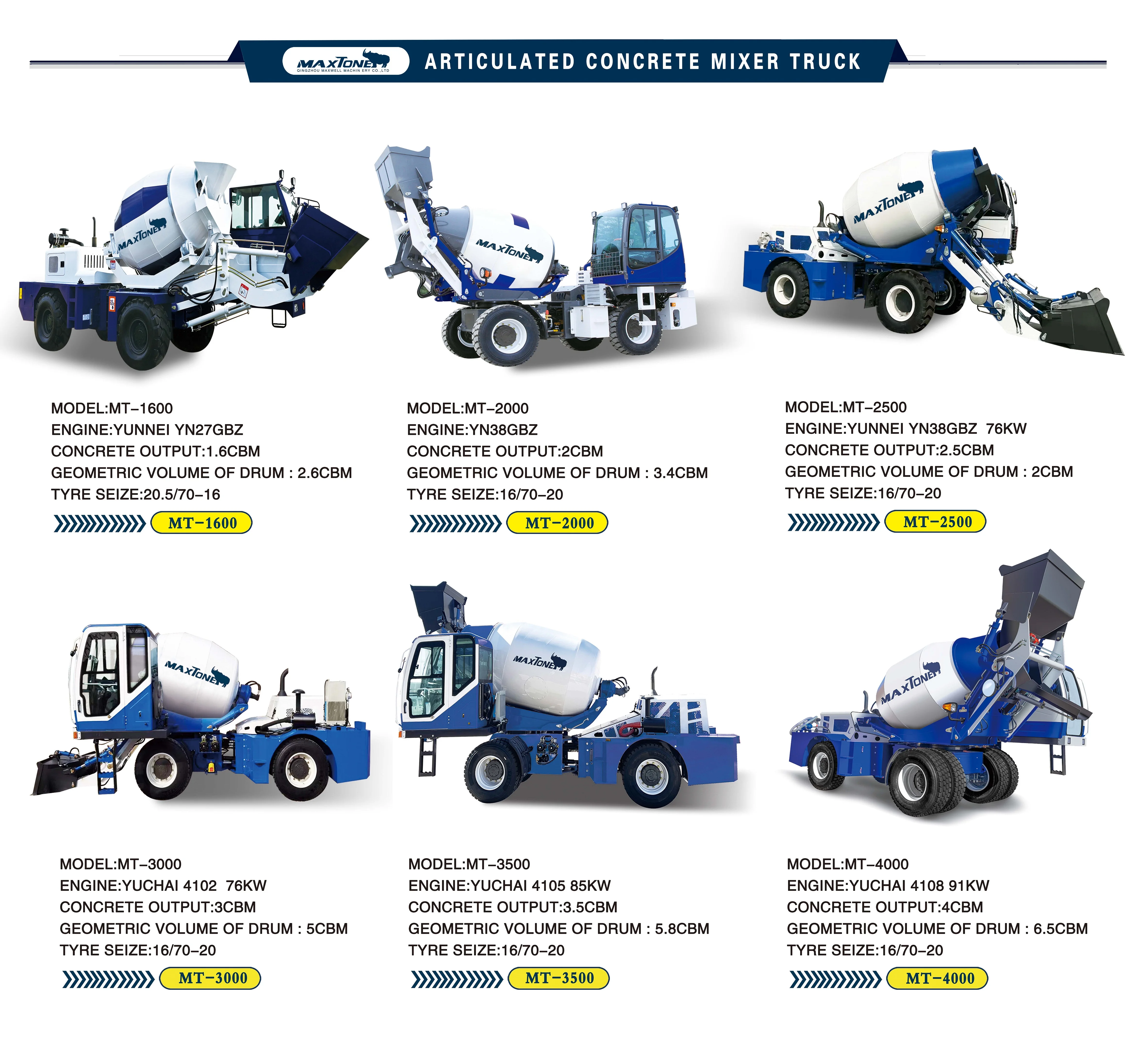 Maxtone Cement Mixer - Efficient Concrete Mixing Solutions