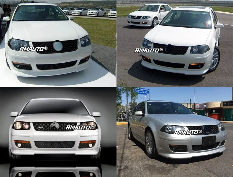 For VW BORA Grill Car Front Bumper Grill Honeycomb Racing Grill Body ...