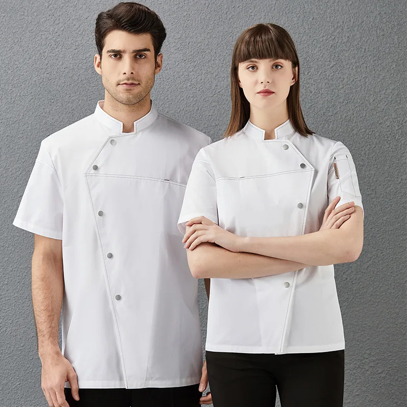 Professional Restaurant Kitchen Cuisine Bakery Uniform Chef Coat for ...