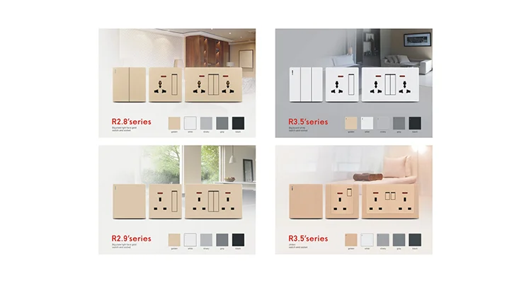 High Quality South Africa Wall Socket Outlets Electric Switch And ...
