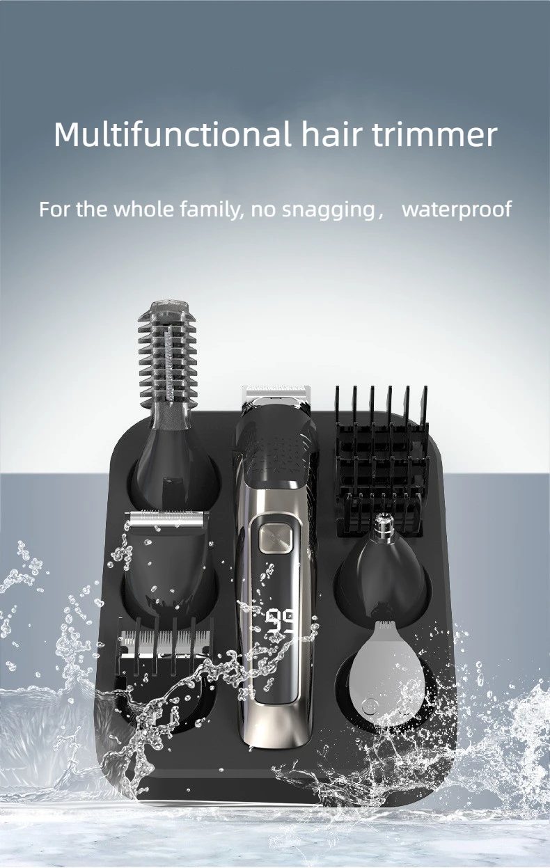 Multifunctional Battery Rechargeable Automatic Men's Barber Machine ...