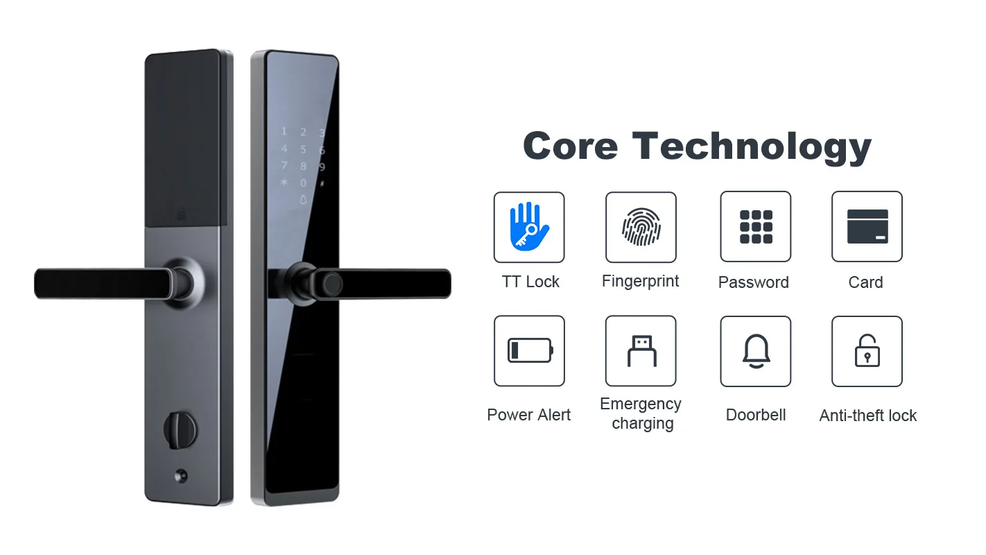 Ttlock Smartlock Password Keyless Entry Cerradura Inteligente Card ...
