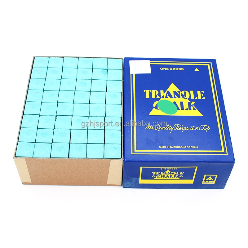 Pool Cue Chalk - 144 Pcs/box - Snooker & Billiard Essentials