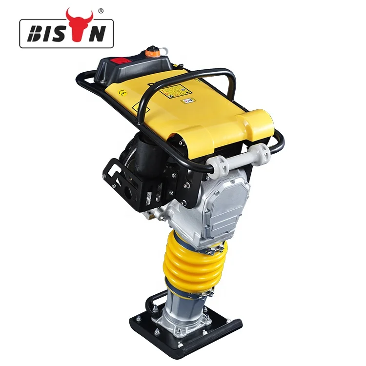 BISON eh 12 rm75 75 kgs small portable soil tamping rammer gx120 for ...