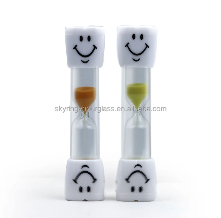 2 Minute Tooth Brush Sand Timer for Kids - Custom Hourglass