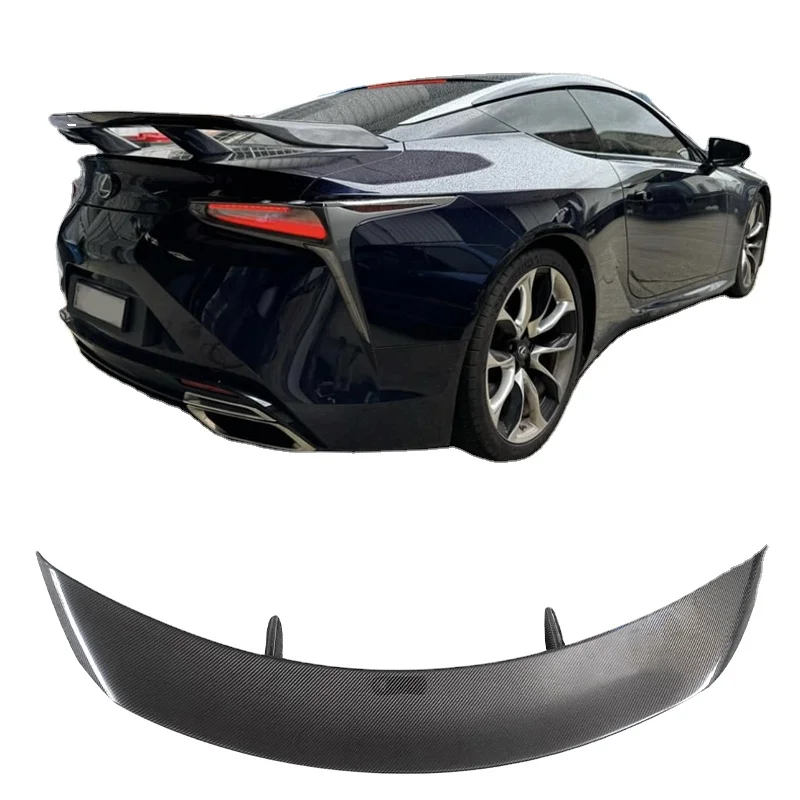For Lexus Lc500 Lc500h Body Kit Carbon Fiber Rear Trunk Wing Tail Wing ...