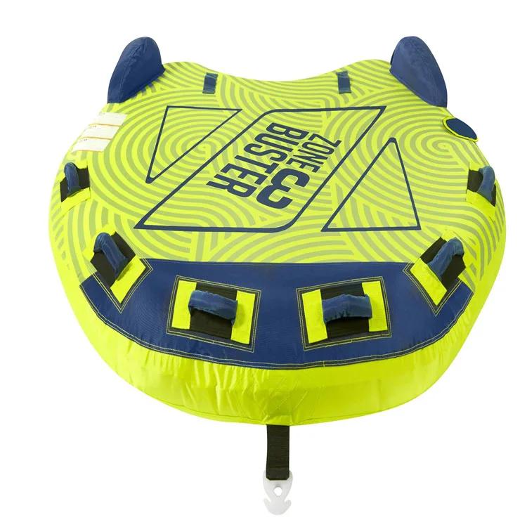 3 Person Round Boat Tube Inflatable Towable For Boting And Water Sports ...