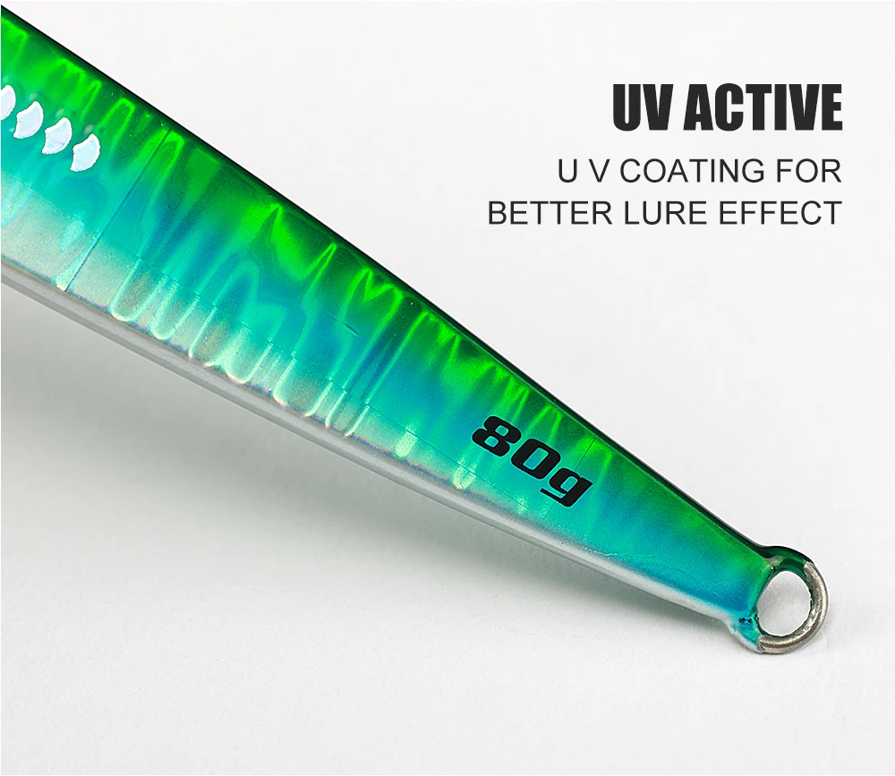 Jiggingpro Metal Sardine Jig - Long Casting Metal Lure