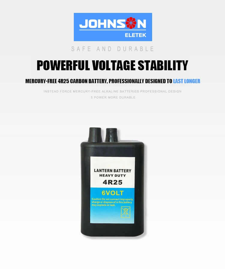 Kenstar 4r25 6v Heavy Duty Battery for Barricade Lights