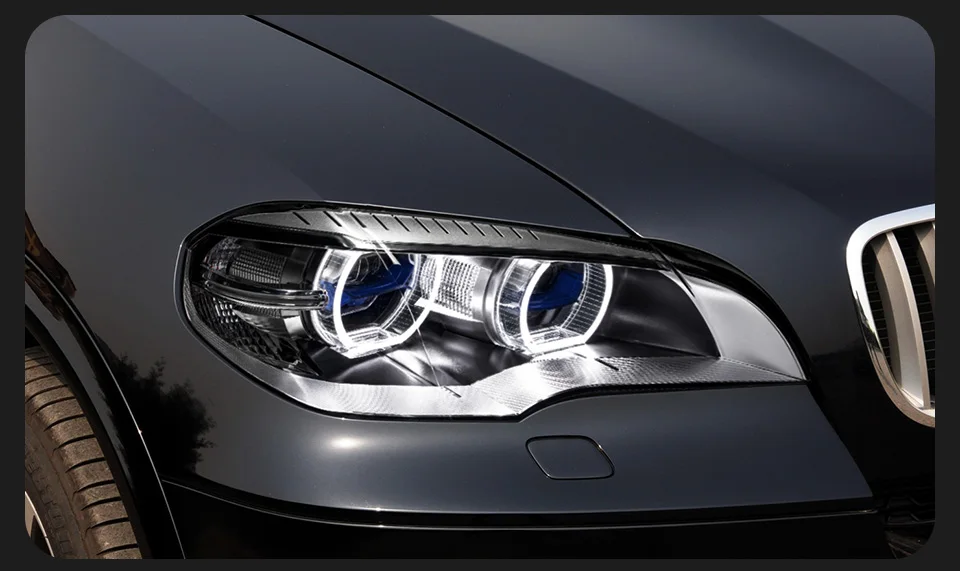 Car Styling Head Lamp For Bmw X5 Headlights 2007-2013 E70 Led Laser ...