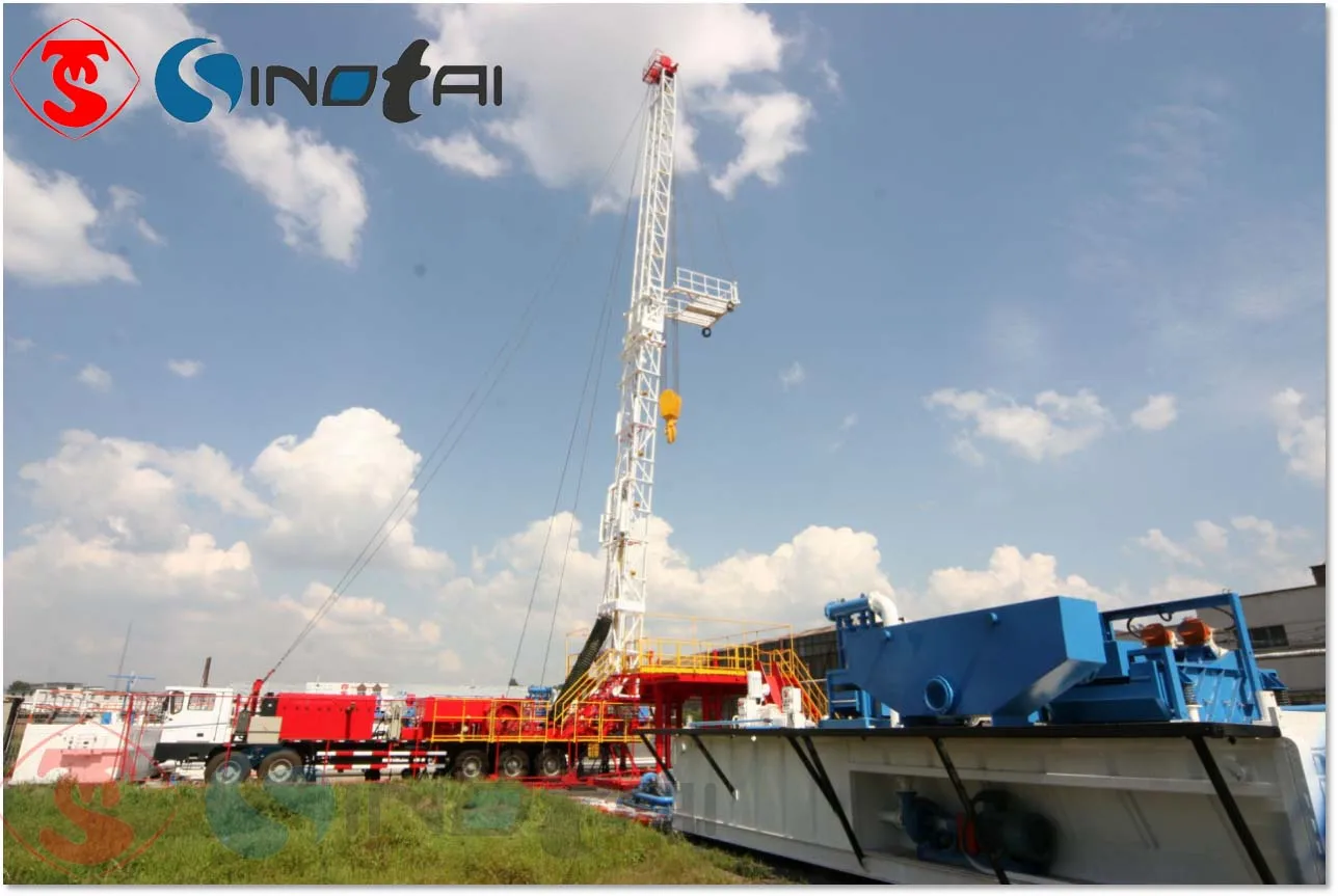 China Origin Xj550 Zj15 100t 550hp Truck-mounted Workover Rig For ...