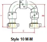 Api 16c &nace Mr0175 Long Radius/short Radius Swivel Joint - Buy Api ...
