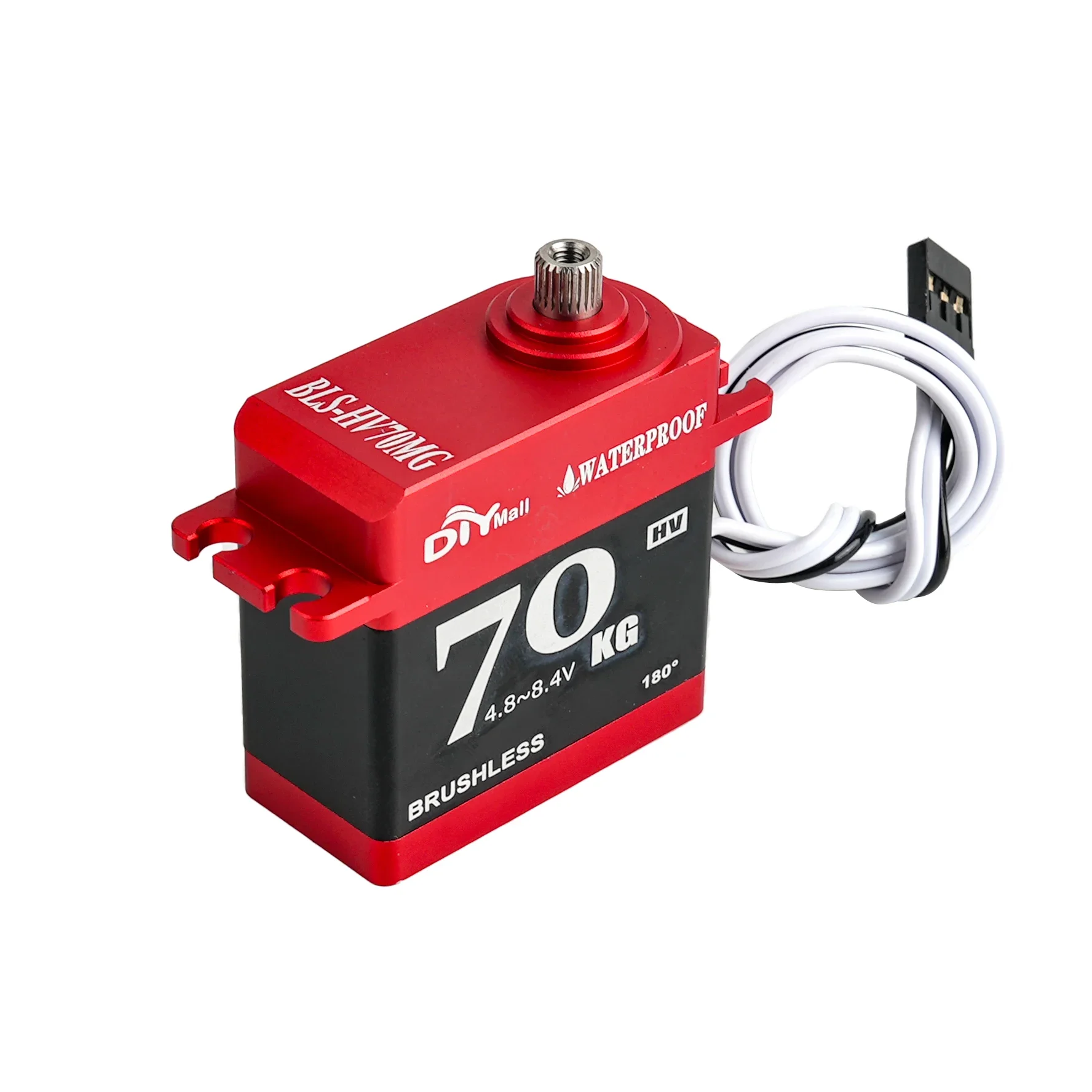 70kg Brushless RC Servo - High Torque for Racing & Robotics