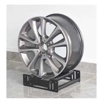 Rotating Wheel Rim Display Stand For Auto Parts Repair Store - Buy ...
