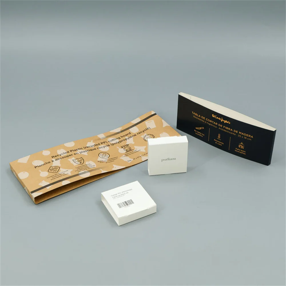 Customized Insert Cards Packaging Cardboard Wrap Around Paper Blister ...