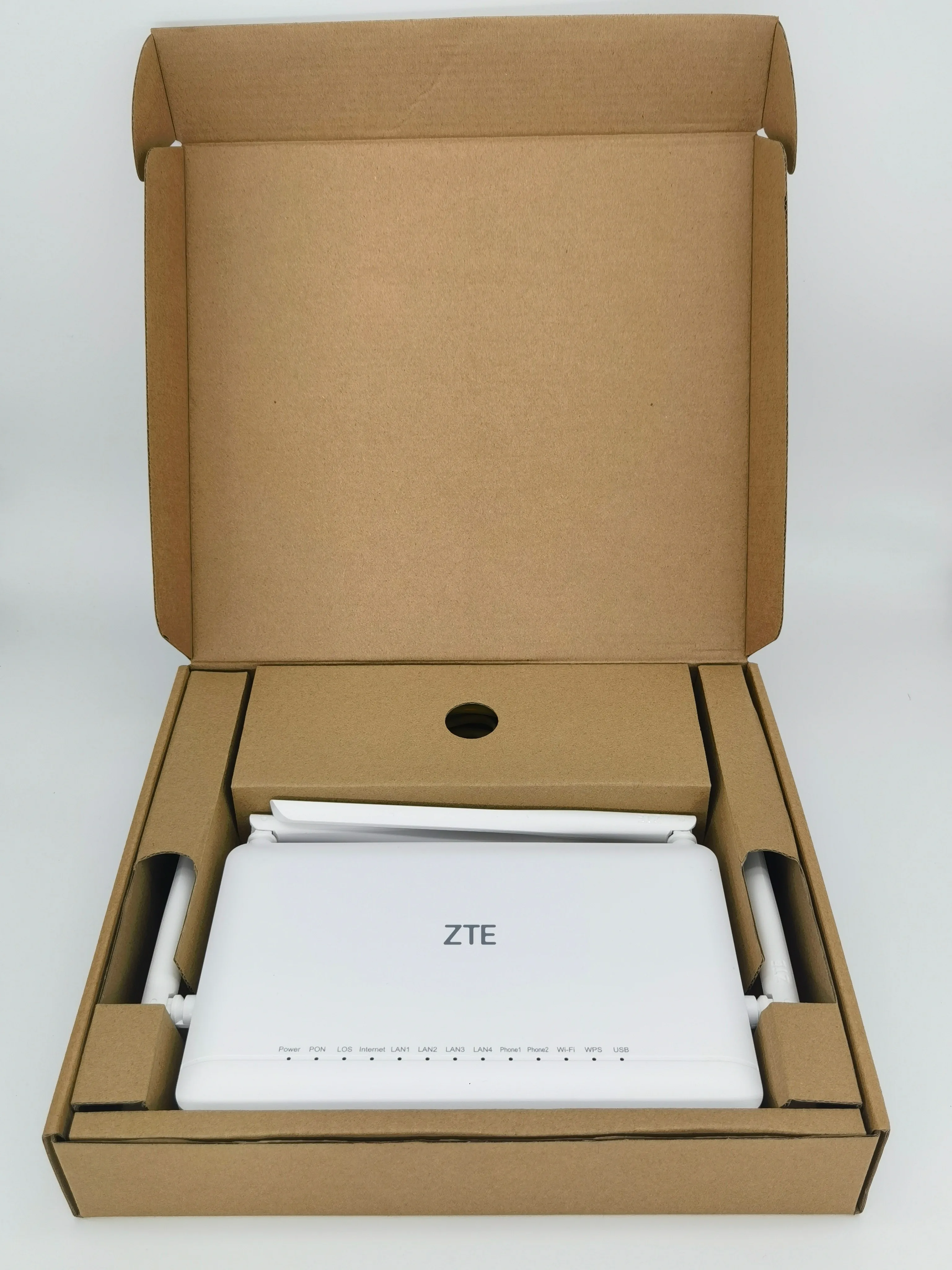 Zxhn F6600p Ax3000 듀얼 밴드 Wifi6 Gpon Onu 4ge 2pots 1usb Zte 원래 새로운 게이트웨이 ...