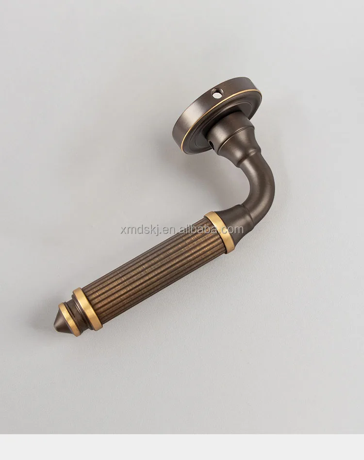 Luxury French Gold Solid Brass Lock Handled Interior Split Door Locks ...