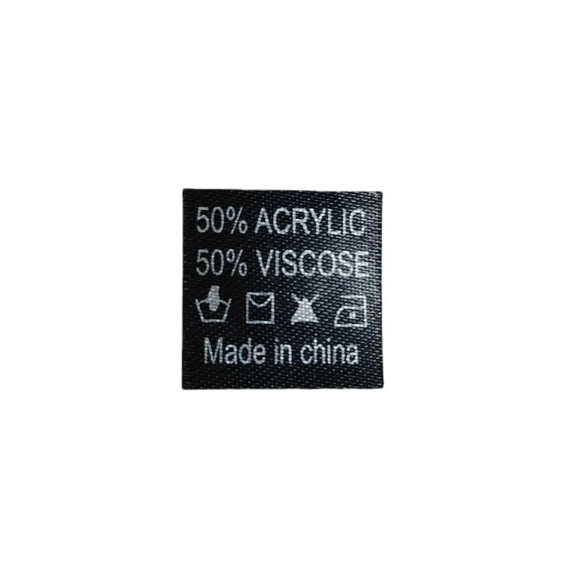 Garment Label Content Stickers Labels For Clothing Tag Made in China ...