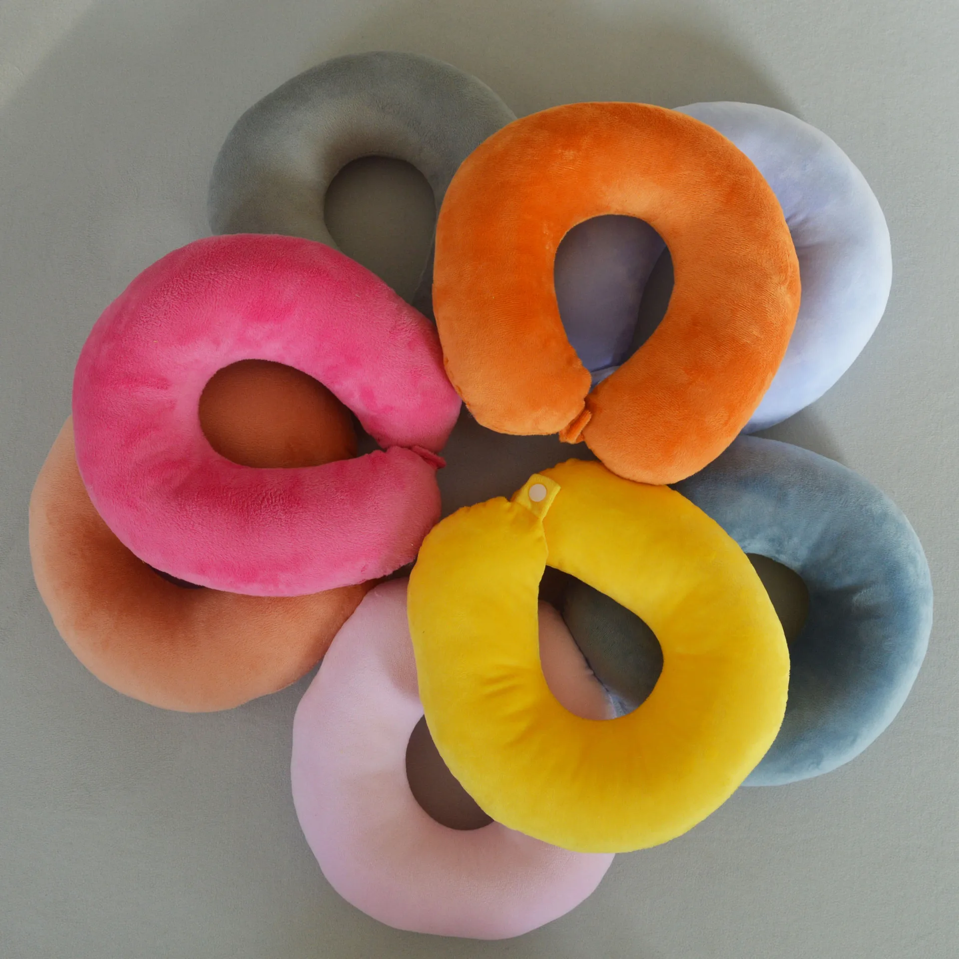 Custom Logo Office Lunch Break Pillow Travel Neck Airplane Car Seat ...