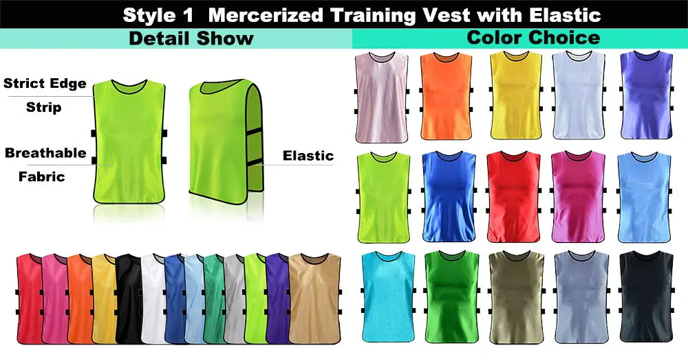 Cheap Custom Sports Pennies Football Wholesale Training Vests