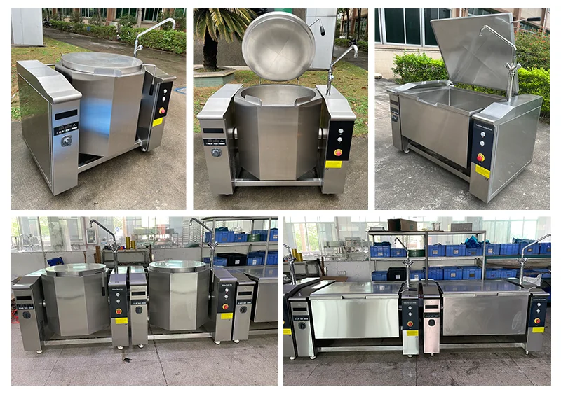 Commercial Induction Electric Tilting Bratt Pan - Efficient