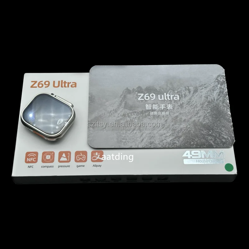 Dual Strap Z69 Ultra Smartwatch 2023 Hot Sale Sports Waterproof ...