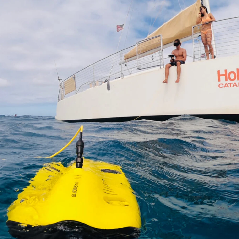 400m Radius Chasing M2 S Underwater Rov Robot with Arm 4K Camera GPS ...