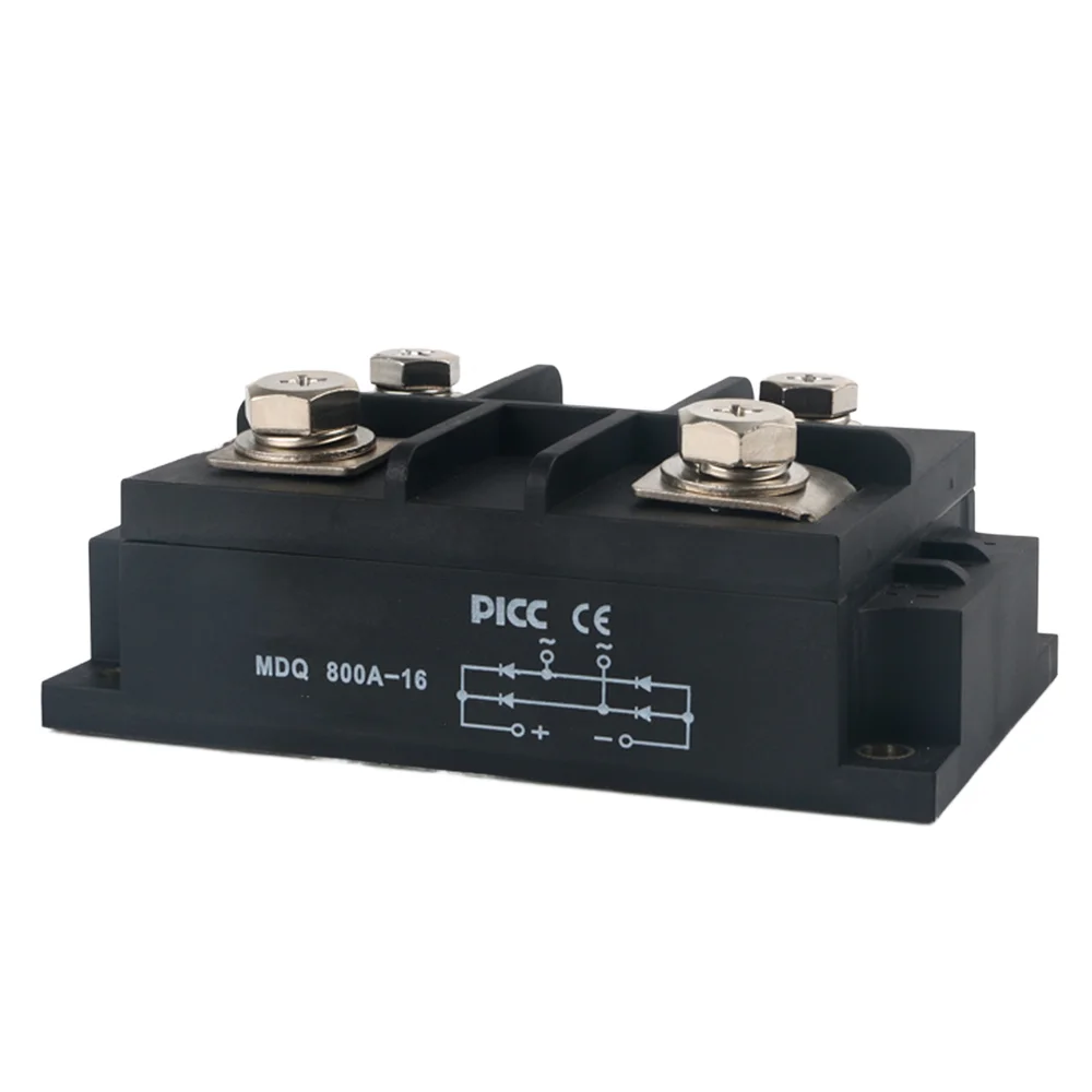 Single Phase Diode Rectifier Bridge Mdq800a 50hz Output Frequency - Buy ...