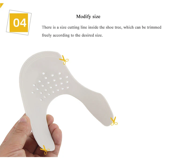 Shoe Crease Protector Anti - Wrinkle Sneaker Shoes Trees Crease ...