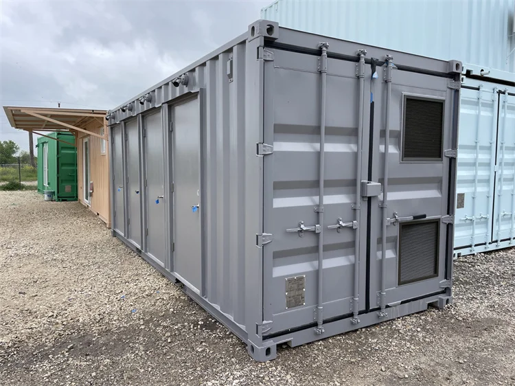 20ft Movable Container Toilet - Portable & Prefabricated