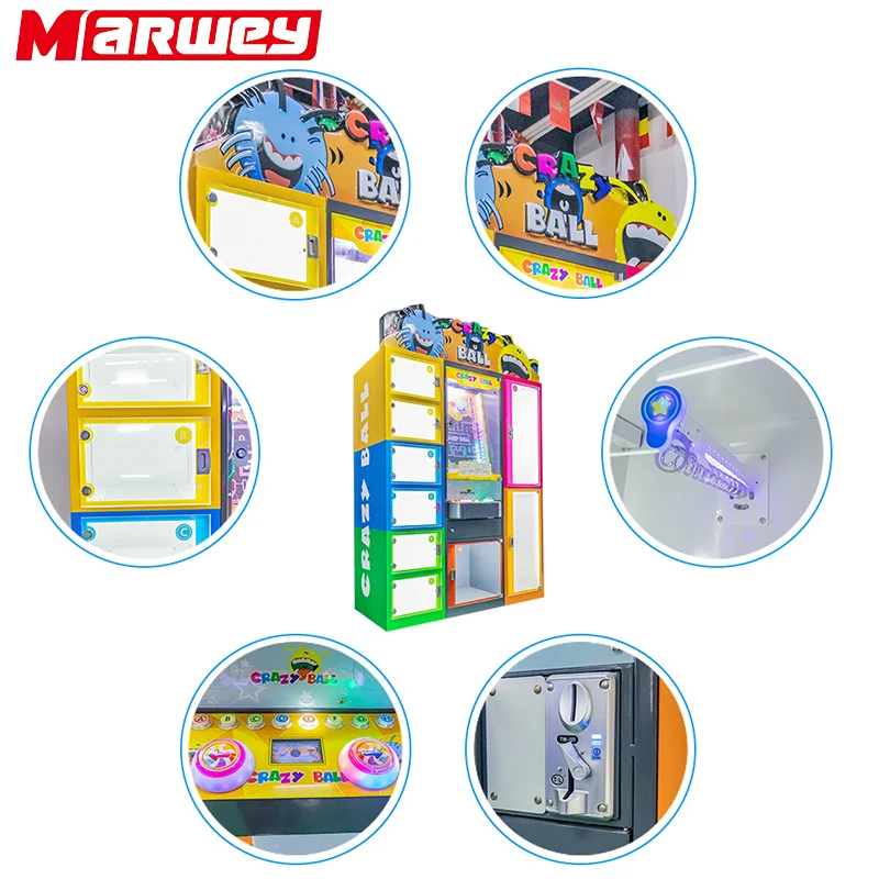 Shopping Mall Coin Operated Arcade Toy Vending Prize Crane Doll Gifts ...