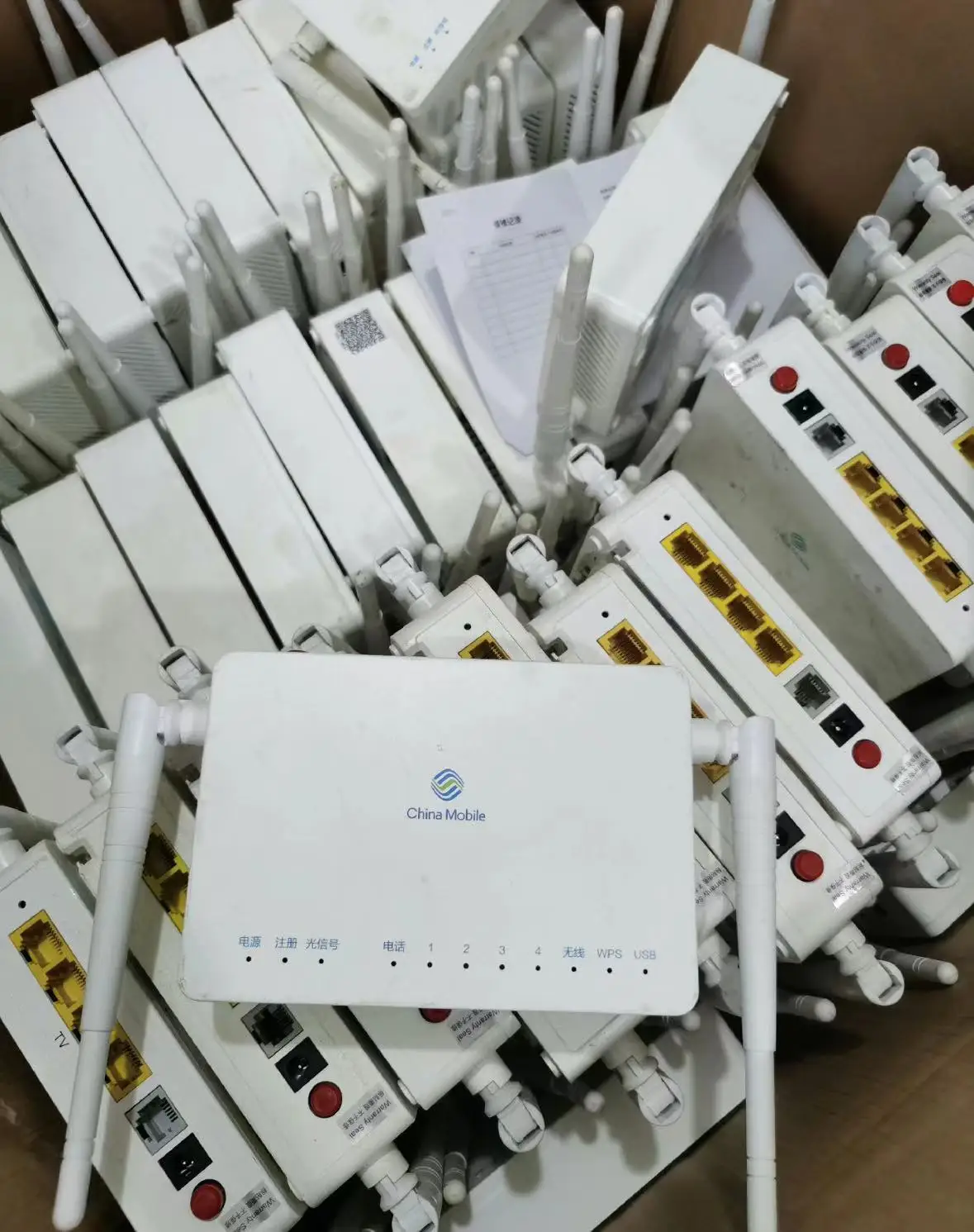 Hot-selling Zte Xpon Onu F663nv3a F663nv9 4 Lan Ports 1pot 1usb Ftth ...