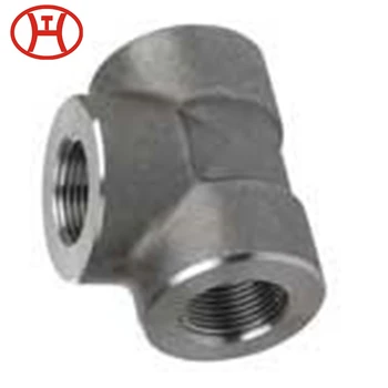 Asme B16.11 Threaded Tee Crosses Astm A350 Lf 2 Forged Fittings Socket ...