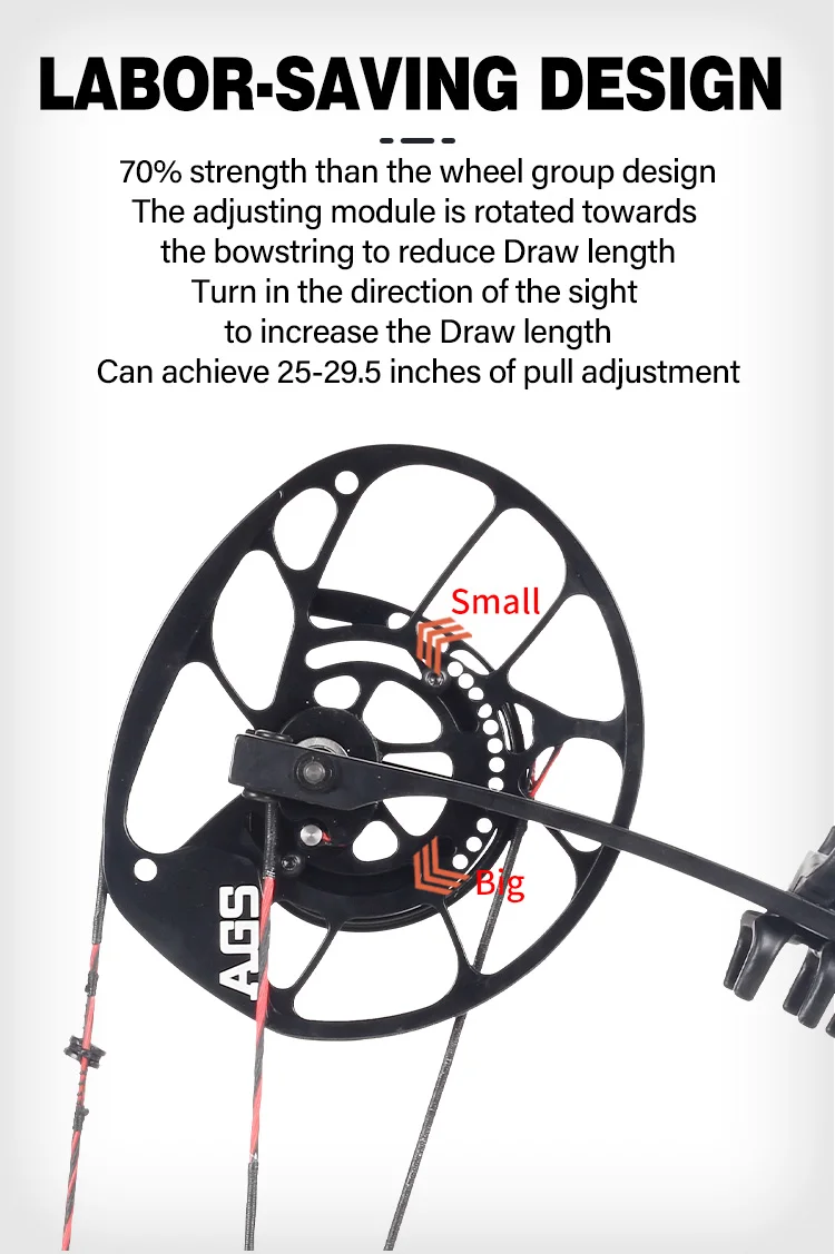 SPG Compound Bow - Precision Hunting with Adjustable Draw