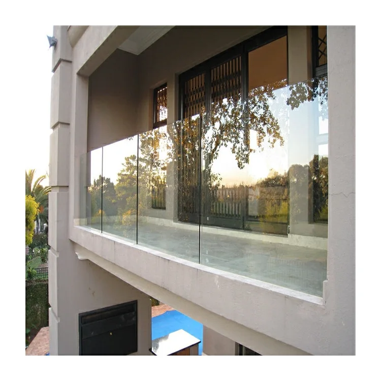 U Channel Railing Glass Parapet Wall Stair Balcony Railing - Buy U ...