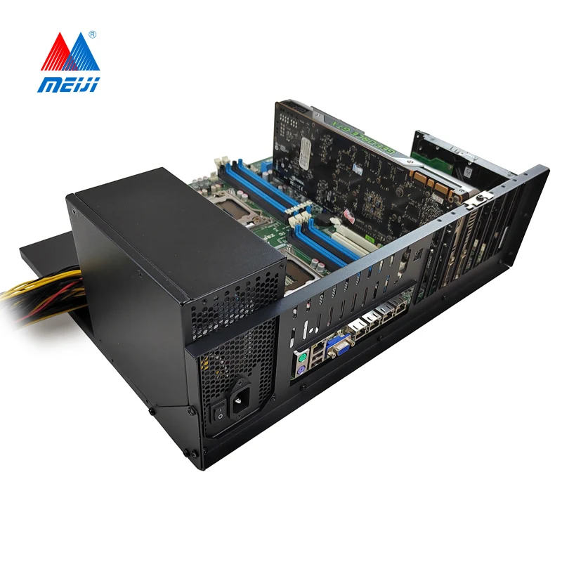 Open Air PC Case - ATX Gaming & Server Chassis