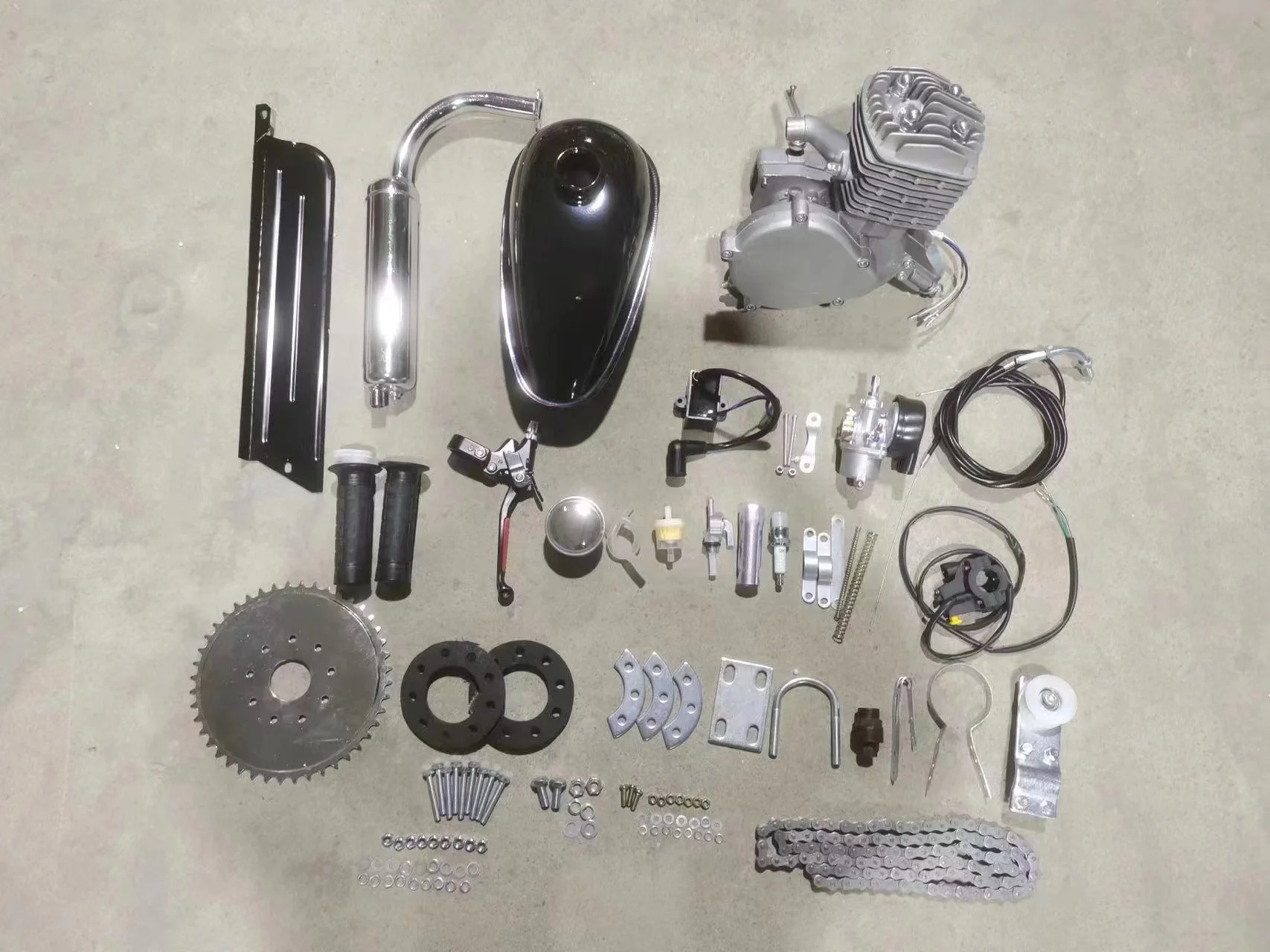 Hot Sale 1 Cylinders 2 Stroke Zongshen Bicycle Engine Mountain Pocket ...