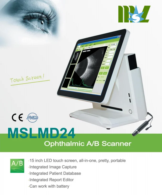 2025 AB Scan Ultrasound Ophthalmic Machine for Ophthalmology