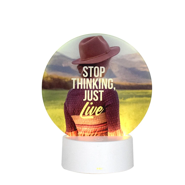 Sublimation Acrylic Lamp - Versatile Night Light Solution