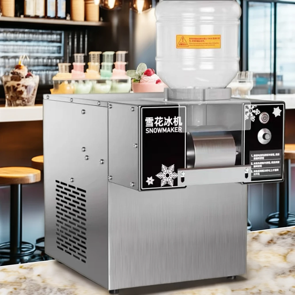 Commercial Automatic Snowflake Ice Cream Machine Restaurants Featuring ...