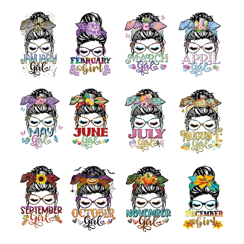 Heat Transfer Design Iron On Decals Wholesale Custom Printed Dtf Heat ...