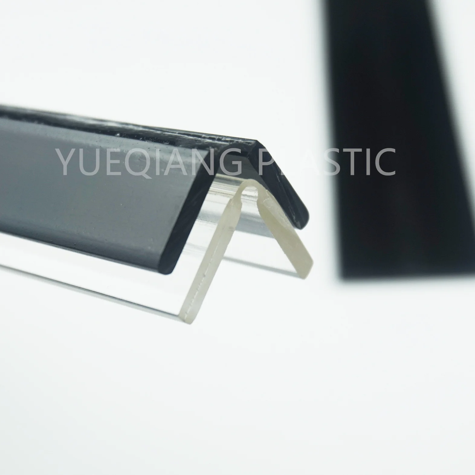 Clear PVC Piano Style Living Hinge - Flexible & Durable