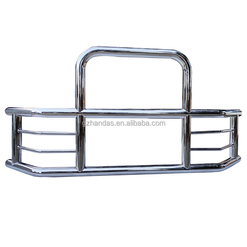 Semi Truck Deer Guard Front Bumper 304 Stainless Steel Truck ...