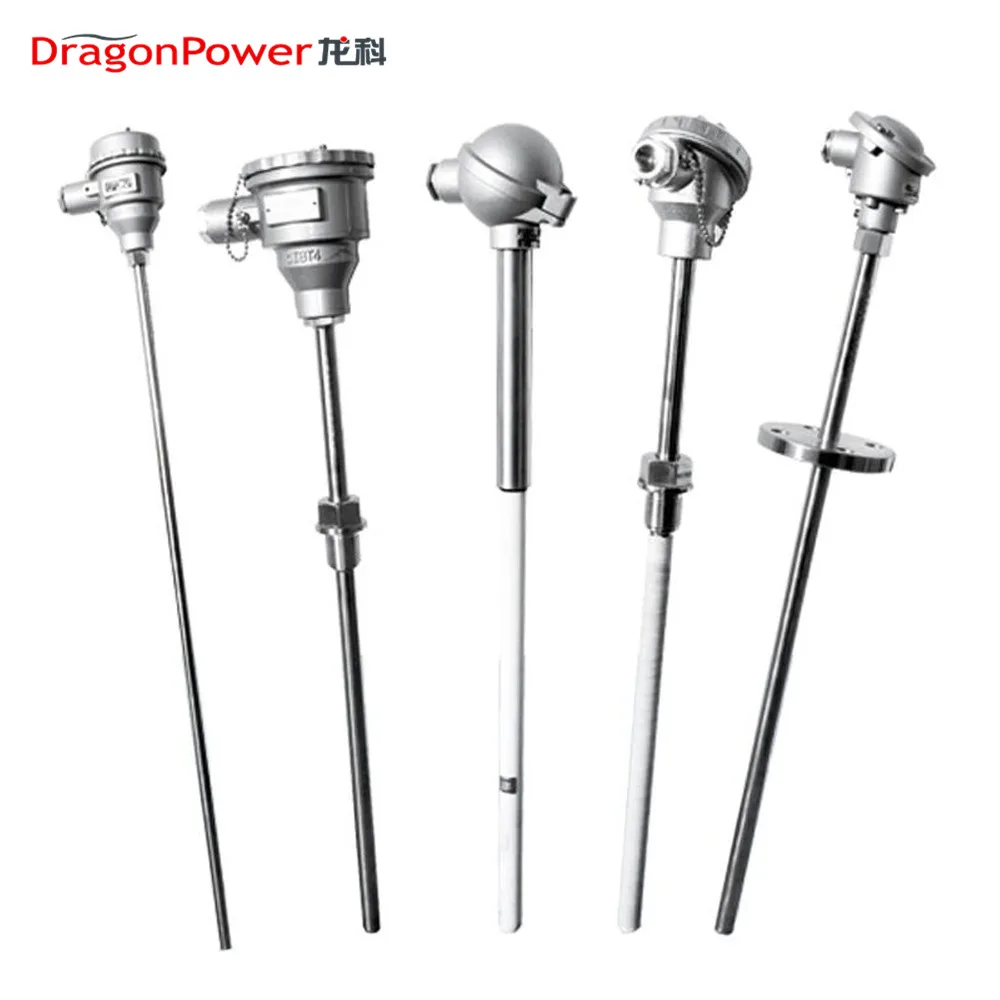 Industrial High Temperature Sensor Thermocouple Pt100 Transmitter - Buy Pt100 Type Thermocouple ...