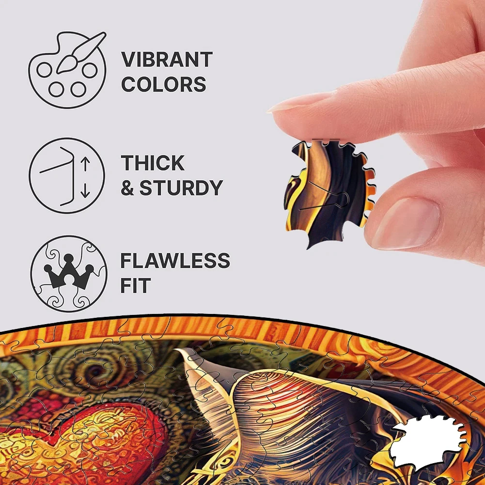 Wholesale A5 A4 A3 Custom Design Colorful 3d Puzzle For Adults Wooden ...