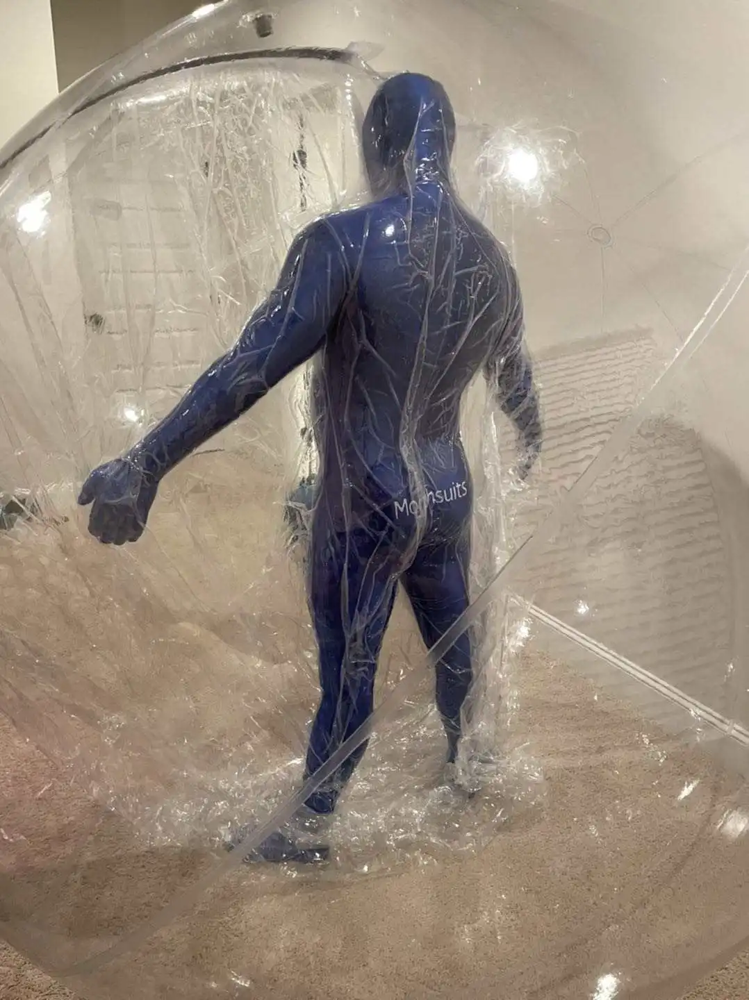 Custom PVC Inflatable Transparent Ball Suit for Promotion and ...