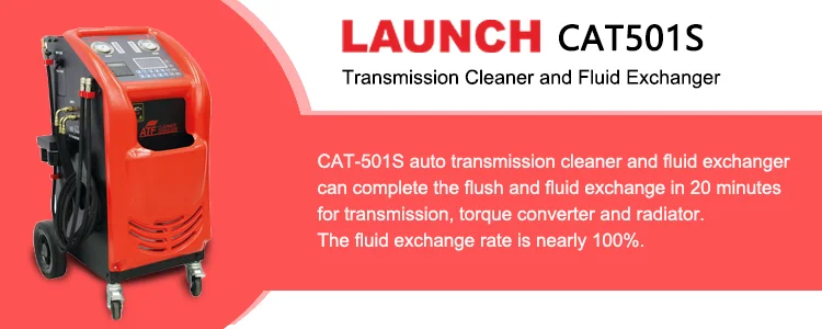 Launch CAT 501S - Efficient Transmission Fluid Exchanger