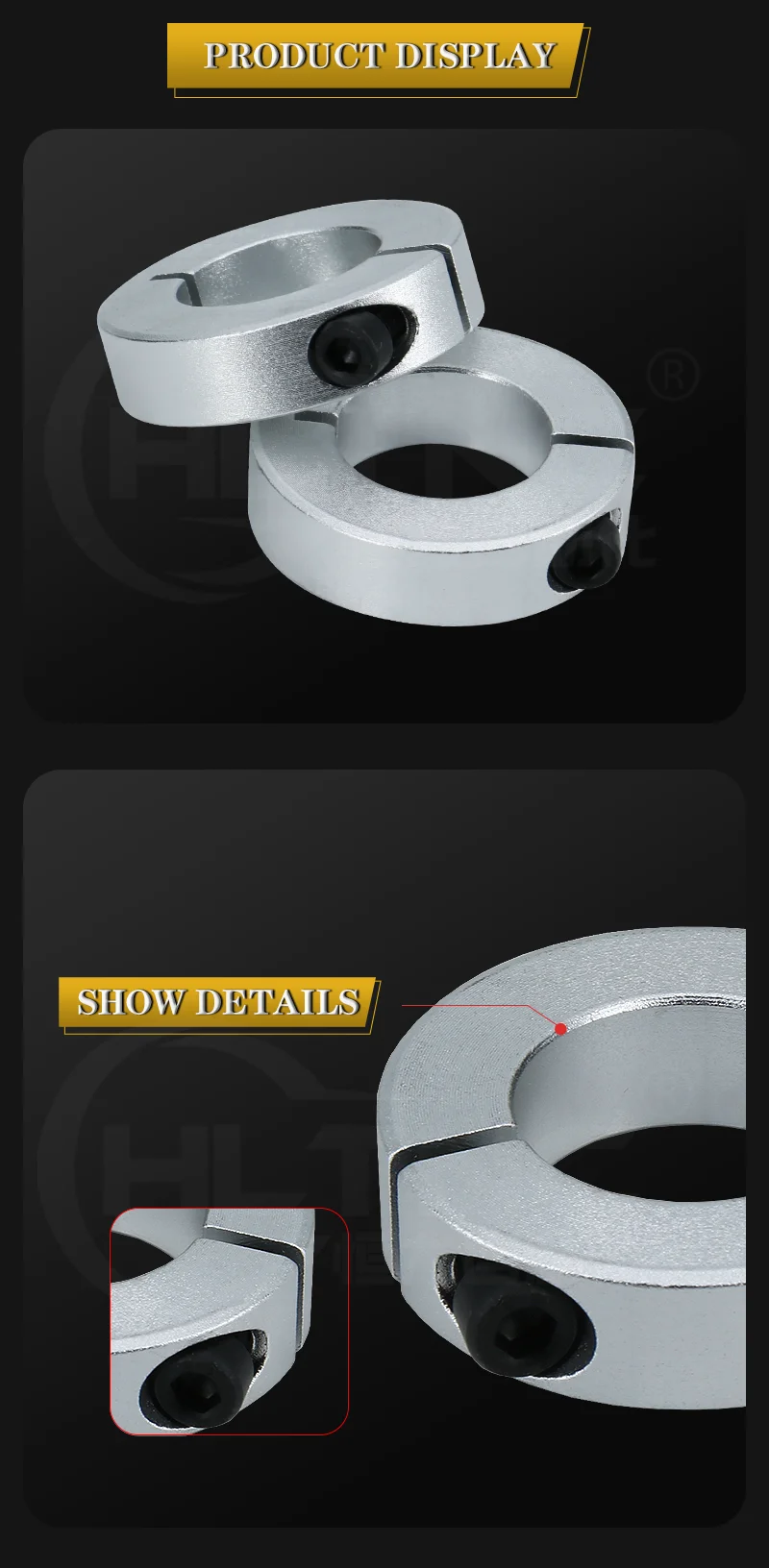 SCS Shaft Locking Collar - Precision Optical Axis Fixing Ring