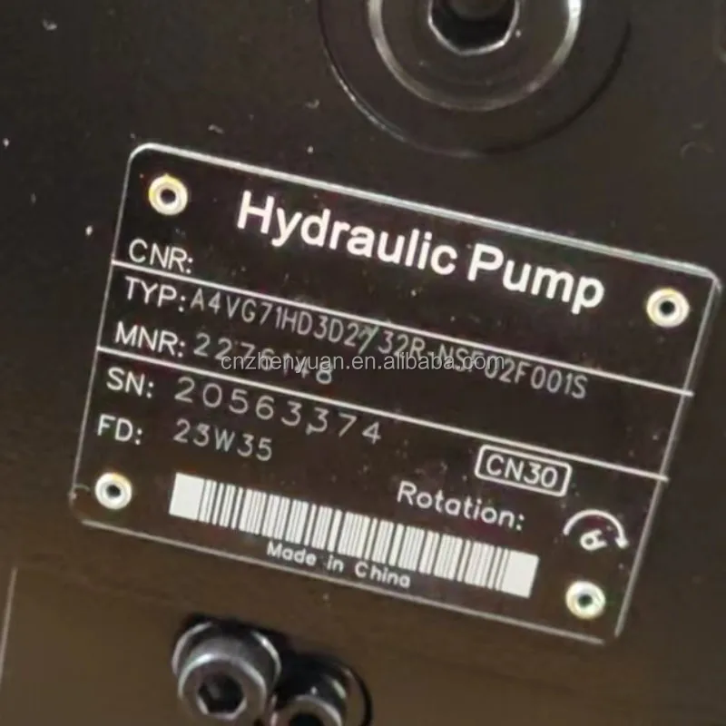 A4VG A4VG56 A4VG90 A4VG28 Hydromatik Piston Pump A4VG56HD3D1/32L ...